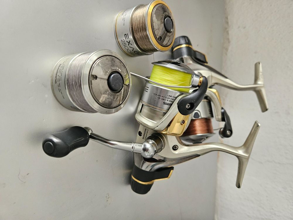 Angelrolle Shimano EXAGE 2500 im Set (Gebraucht) in Stäfa für CHF 30 ...