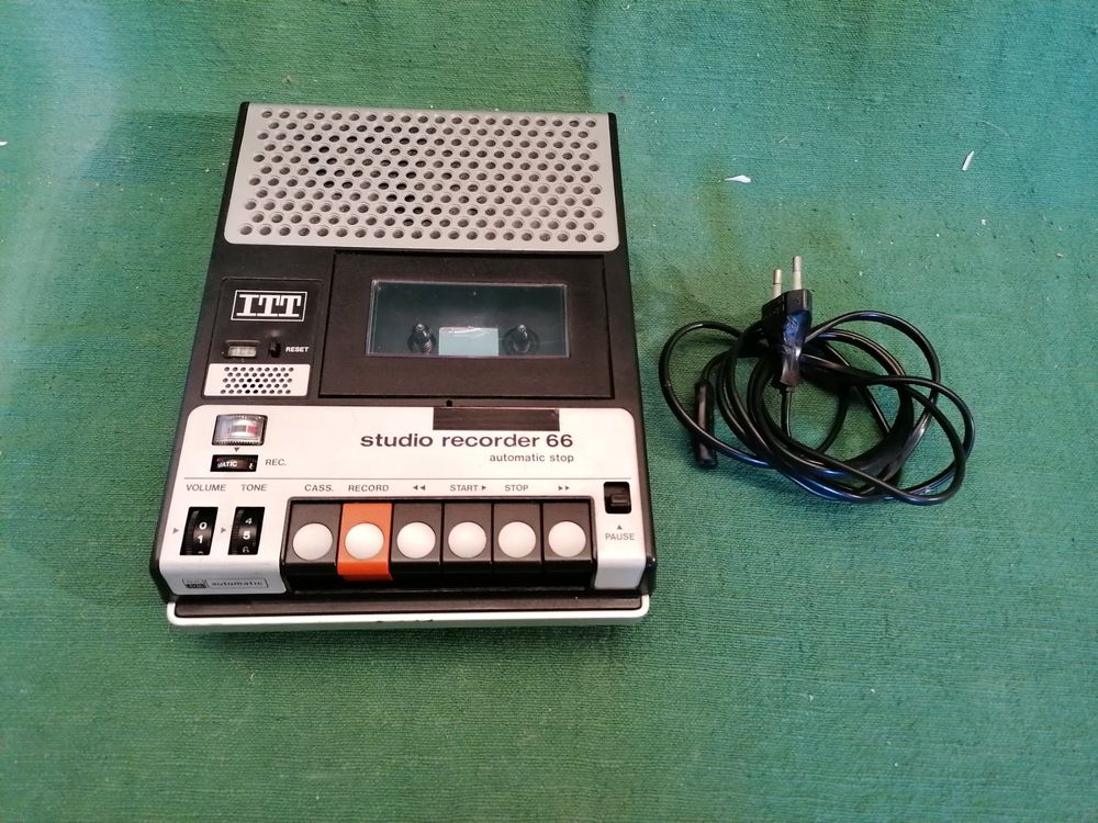 Alter "ITT STUDIO RECORDER 66"-Kassettenrekorder | Kaufen auf Ricardo
