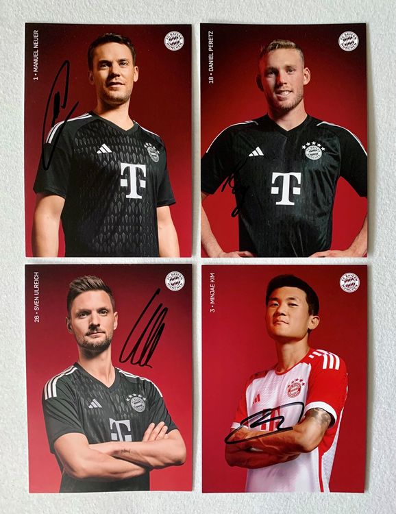 FC Bayern München, original Autogramme 23/24 | Kaufen auf Ricardo