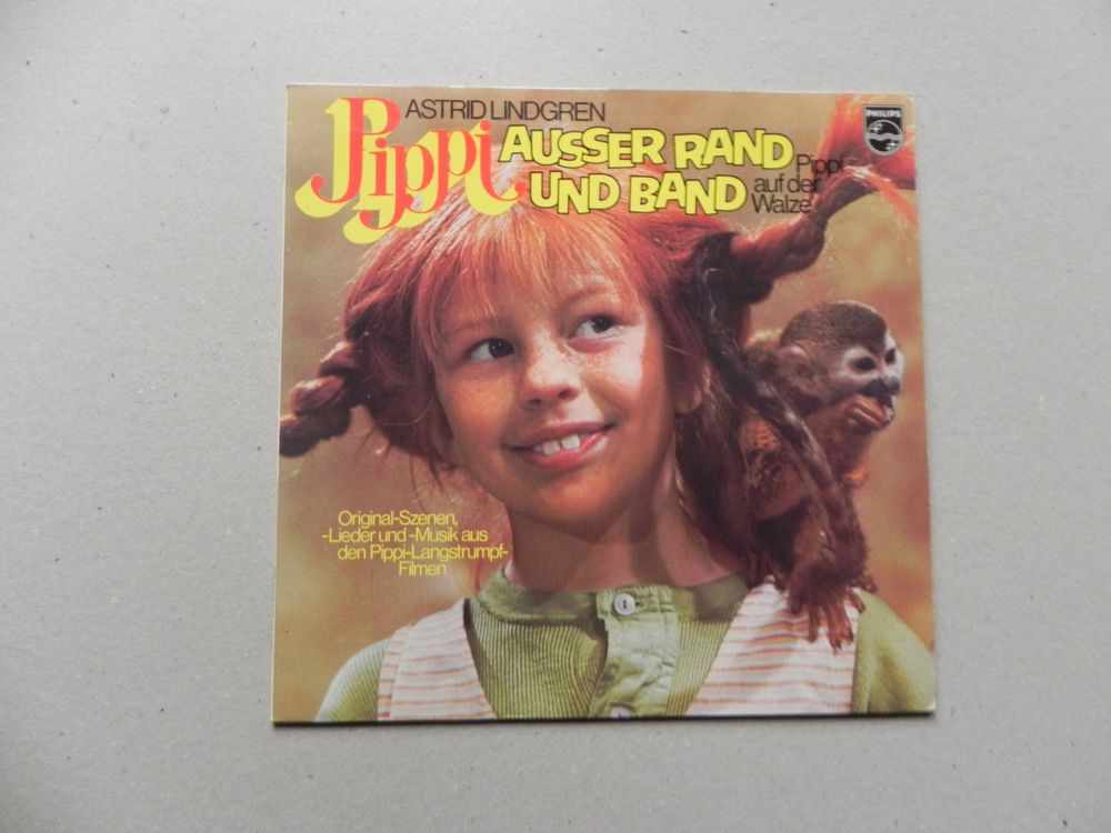 LP Pippi Langstrumpf von Astrid Lindgren Szenen & Lieder (Gebraucht) in Siebnen für CHF 15 – mit ...