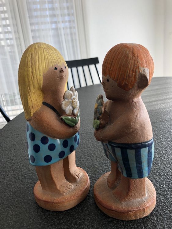 Lisa Larson Adam and Eva Figur (Gebraucht) in Grenchen für CHF 154 – mit Lieferung auf Ricardo ...