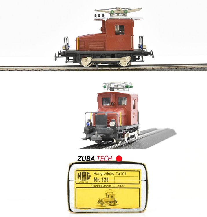 HAG 131 Rangiertraktor Te 101 SBB H0 GS Analog mit OVP (Gebraucht) in ...