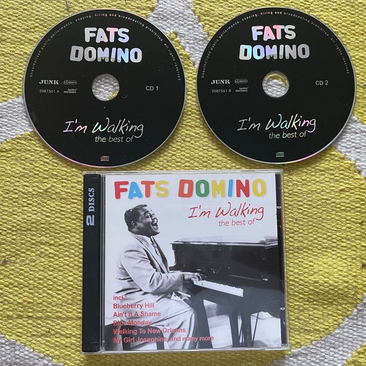 FATS DOMINO-2CD THE BEST OF/I‘M WALKING (Gebraucht) in Rorschacherberg ...