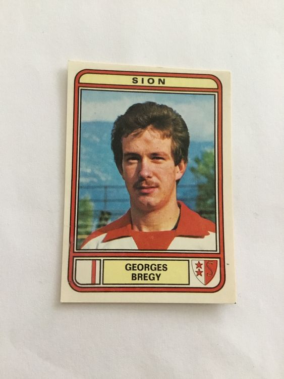 Panini Football 80 - Georges Bregy Neu Rarität | Acheter sur Ricardo