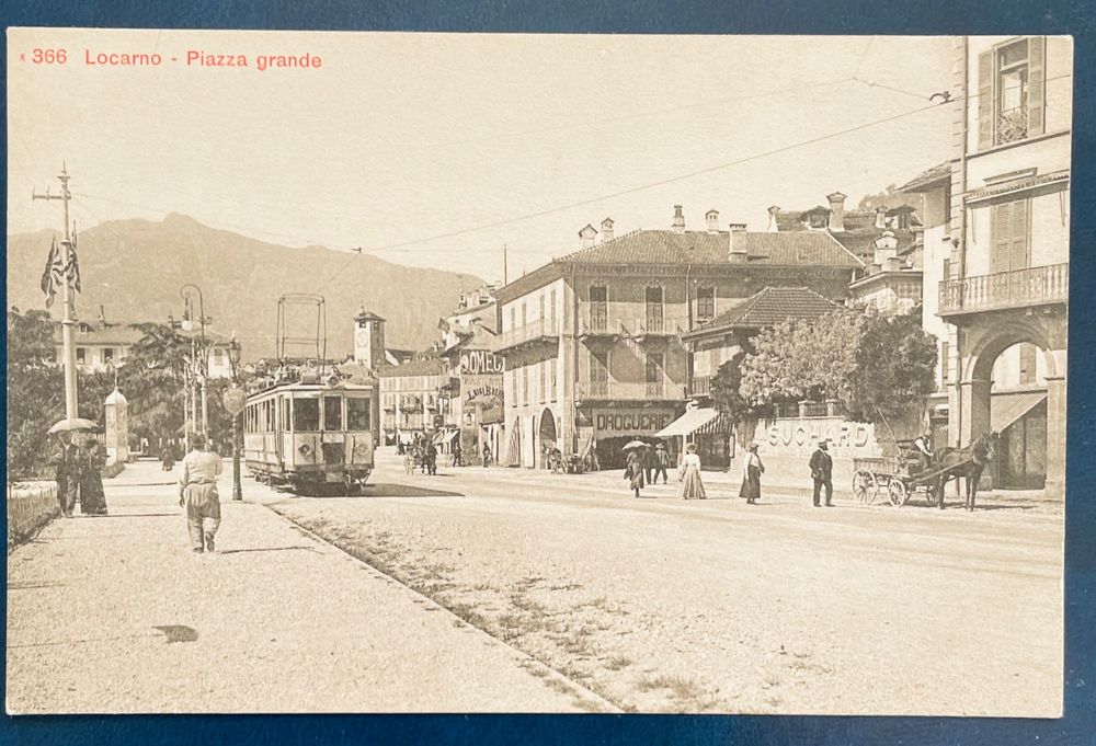Locarno Piazza Grande Strassenbahn | Kaufen auf Ricardo