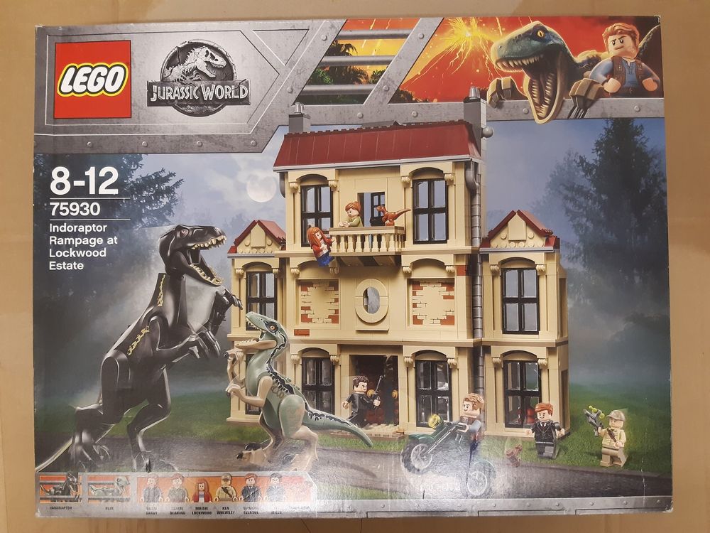 Lego 75930 Jurassic World Indoraptor Rampage at Lochwood | Kaufen auf ...