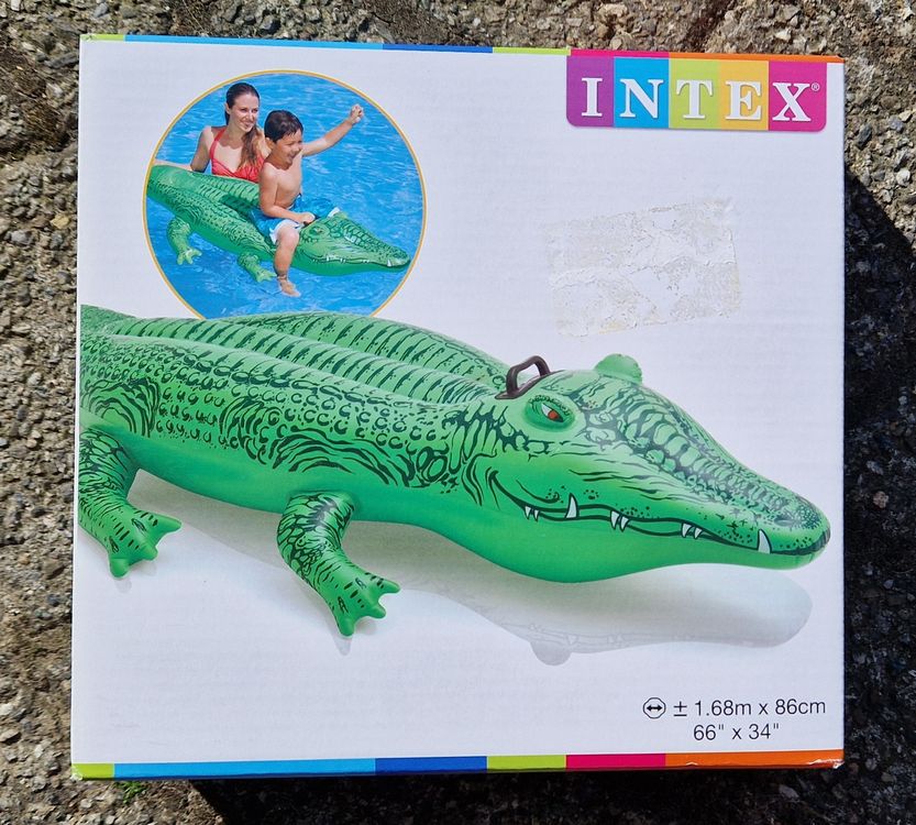 Intex Wasserreittier Alligator (Neu und originalverpackt) in ...