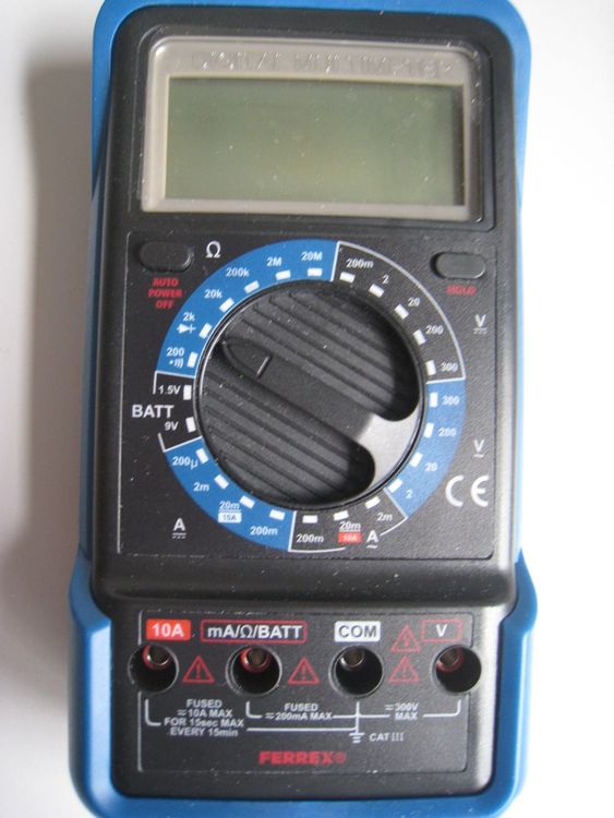 Multimeter - Digital, Ferrex so wie auf Fotos ( NEUWERTIG ) (Gebraucht ...