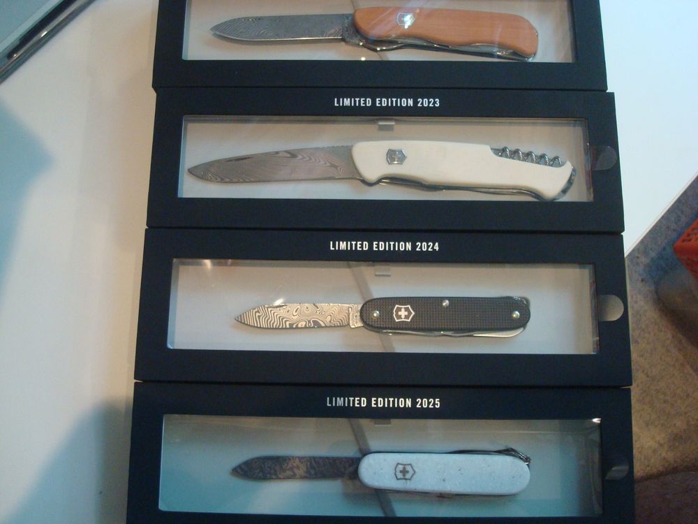 Victorinox Damast 2022+2023+2024+2025 lim. Edt. (Neu und ...