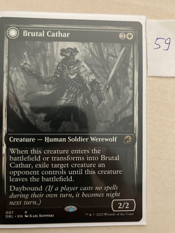 MTG Brutal Cathar | Kaufen auf Ricardo