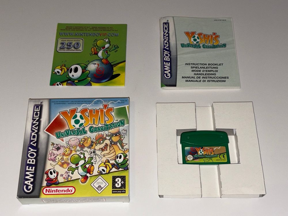Game Boy Advance (GBA) - Yoshi's Universal Gravitation (OVP) (Gebraucht ...