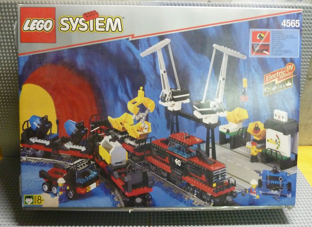 Lego System Trains - Freight and Crane Railway Set 4565 | Acheter sur ...