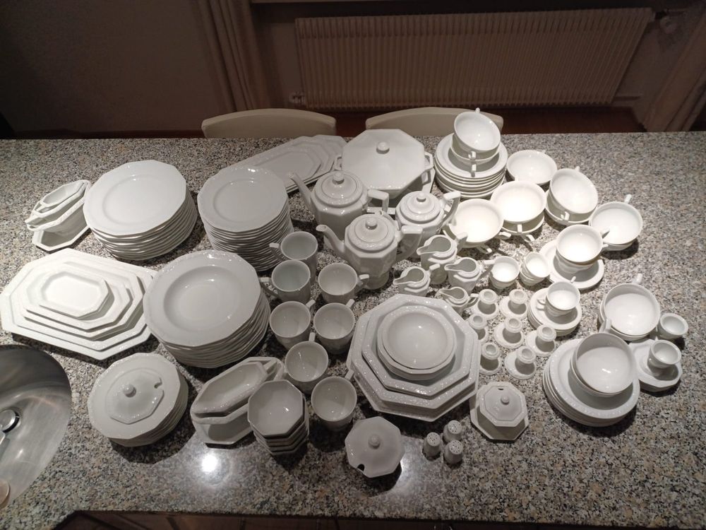 Rosenthal Maria Weiss Porzellan Set für 12+ Personen | Kaufen auf Ricardo