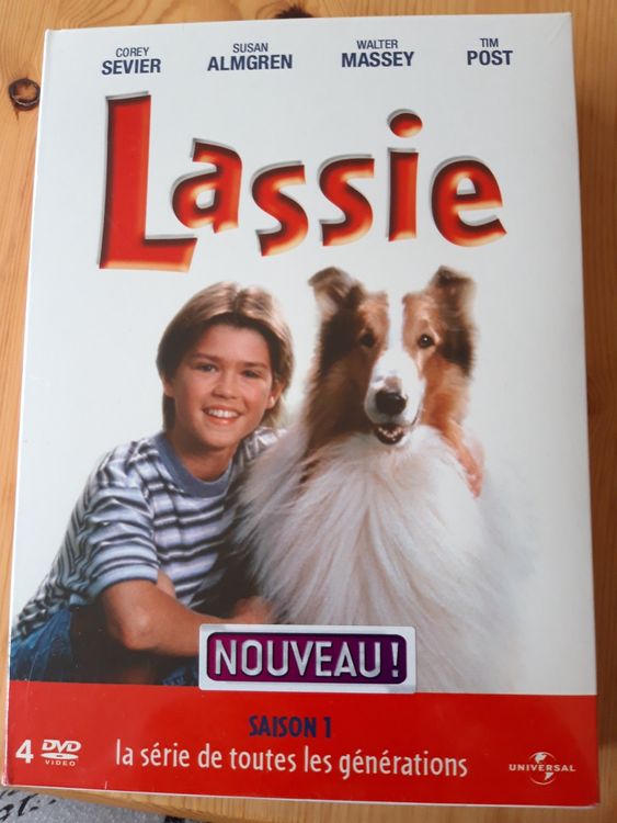 DVD Lassie, le colley préféré des enfants, neuf 4 dvd (Neu und ...