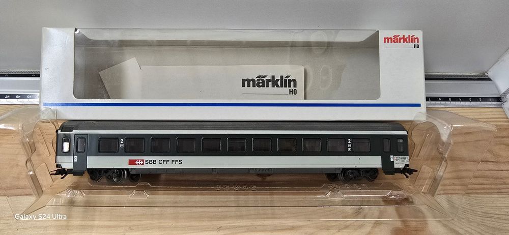 Märklin H0 4216 D-Zug-Wagen 2.Kl. der SBB (Gebraucht) in Brislach für ...