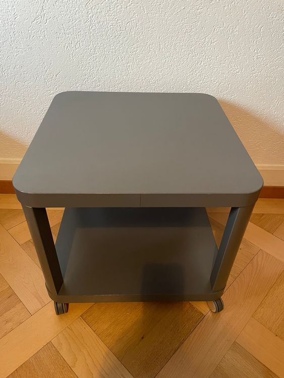TINGBY Beistelltisch mit Rollen, grau | Kaufen auf Ricardo