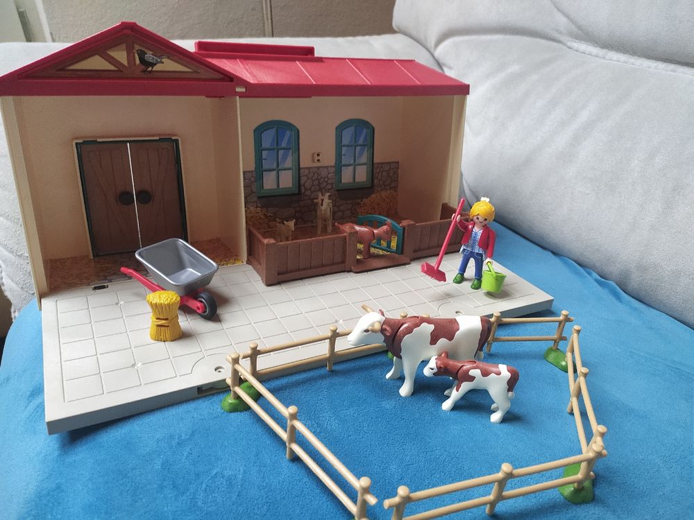 Playmobil Bauernhof 4897 vollständig und gut erhalten (Gebraucht) in ...