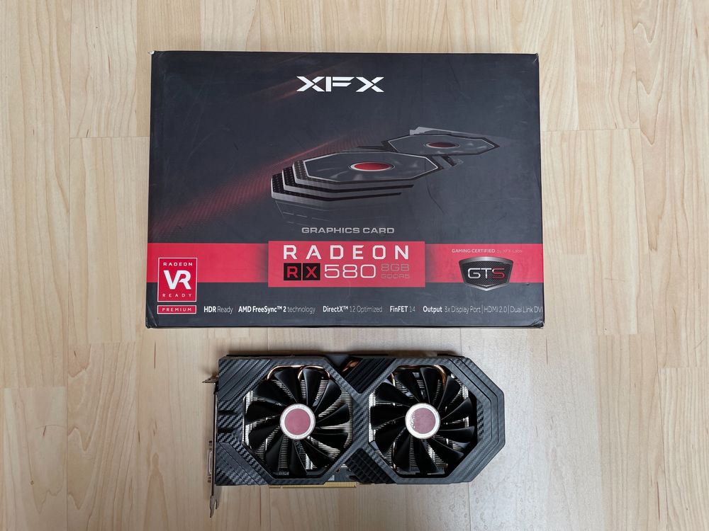 Amd Radeon RX 580 xfx gts 8GB (Neu (gemäss Beschreibung)) in Buchs SG ...