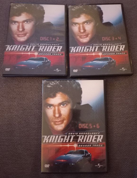 Knight Rider Season Three Staffel Drei David Hasselhoff, DVD | Kaufen ...