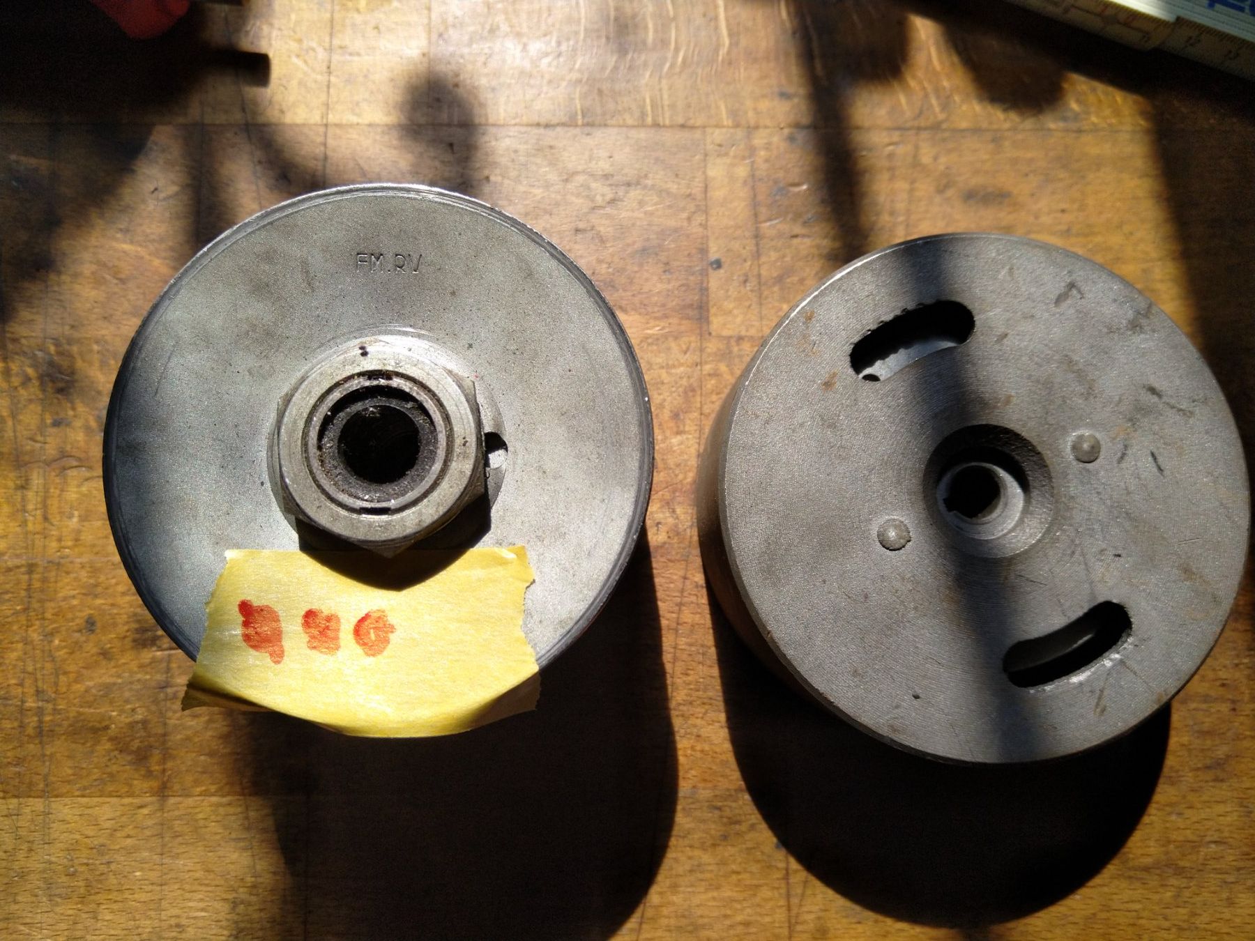 Piaggio Ciao ,Si Vario Wandler hinten 90mm,mit Kupplung (Gebraucht) in ...