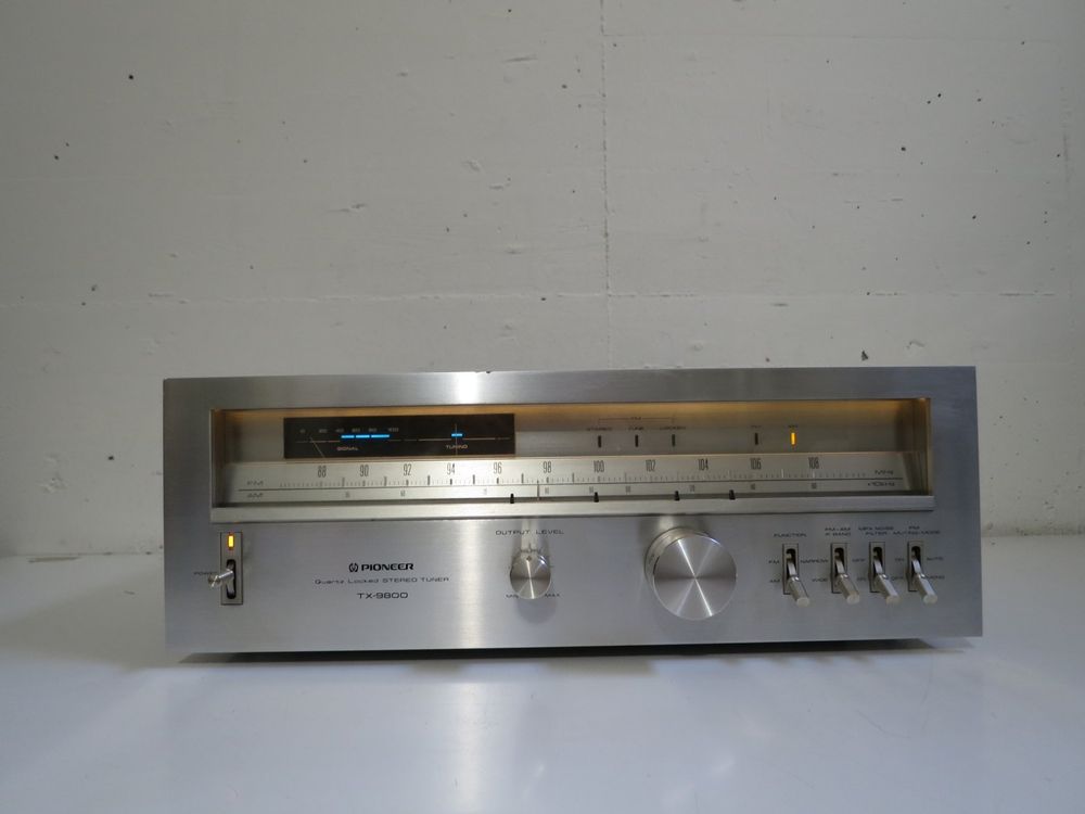 Pioneer TX-9800 Vintage AM/FM Stereo Tuner - High-End 70er (Gebraucht ...