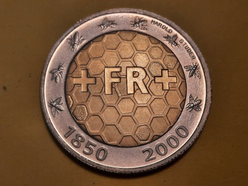 Schweiz Gedenkmünze 5 Franken 2000 150 Jahre CH Franken | Kaufen auf Ricardo