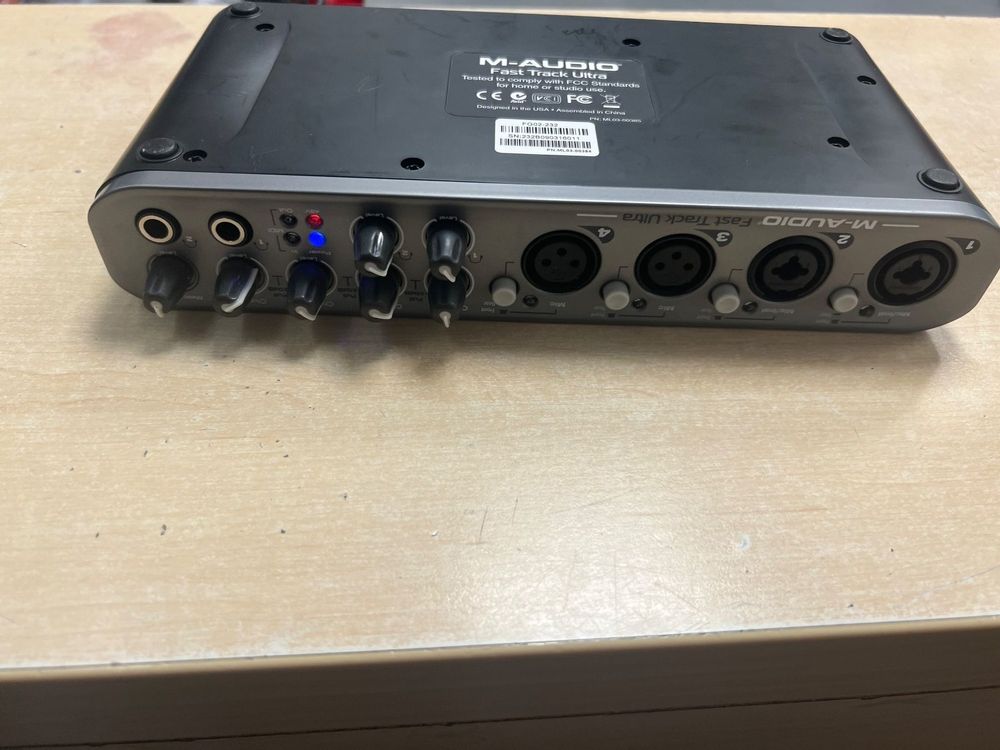 M-Audio Fast Track Ultra mit Stromadapter | Kaufen auf Ricardo