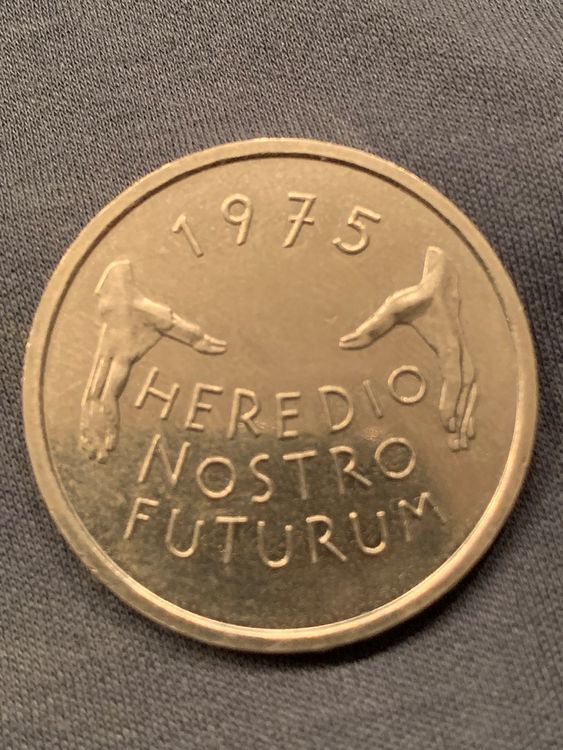 5 Schweizer - Franken 1975 Europajahr der Denkmalpflege (Gebraucht) in Niederrohrdorf für CHF 6. ...