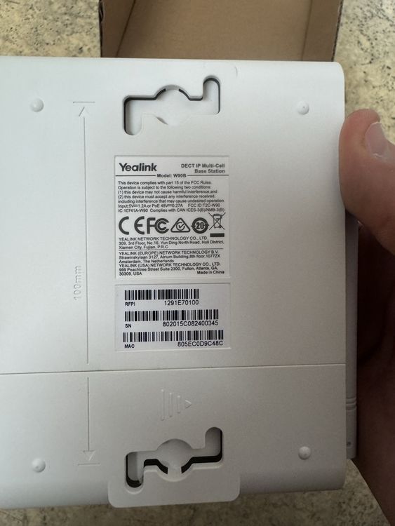 Yealink W90B Basisstation guter Zustand! (Habe 2 Stück) (Neu (gemäss Beschreibung)) in Wohlen AG ...