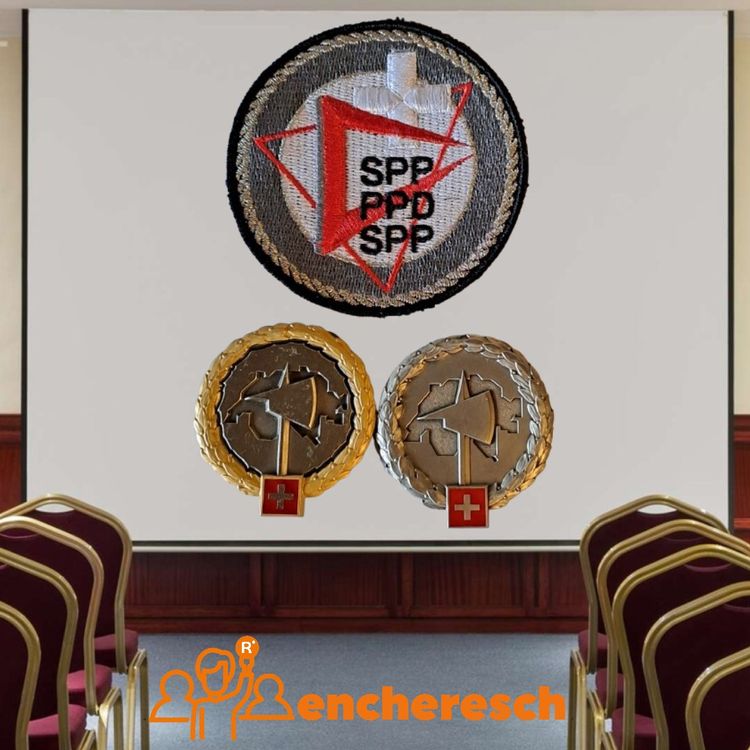 Patch - Badge & Béret Emblem [SPP - PPD - SPP] (Neu (gemäss ...