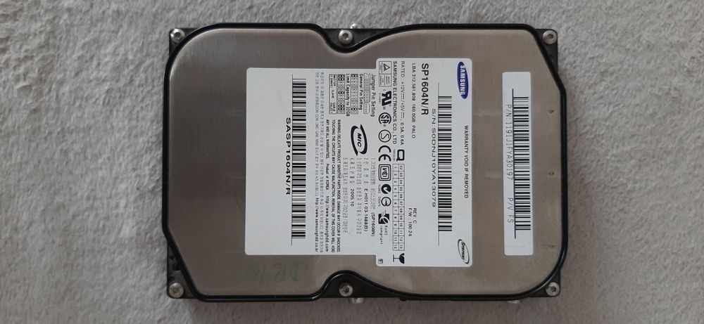 HDD IDE PATA 160 GB SAMSUNG SP1604N/R (Defekt) in Magden für CHF 1 ...