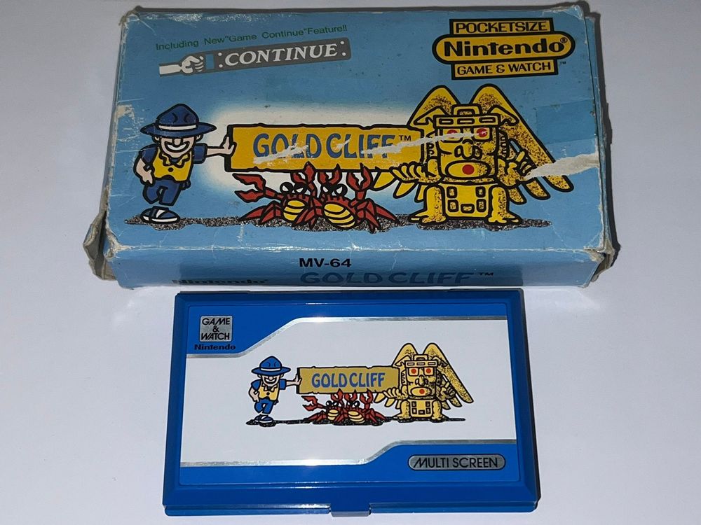 Nintendo Game & Watch (G&W) Gold Cliff [MV-64] (OVP) (Gebraucht) in für ...