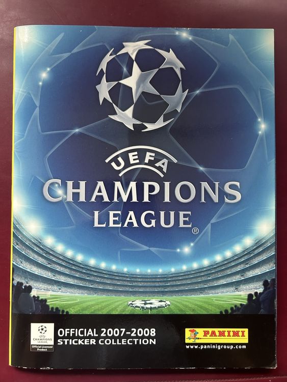 Panini Cl Album 2007-2008 (Neu (gemäss Beschreibung)) in Binningen für ...