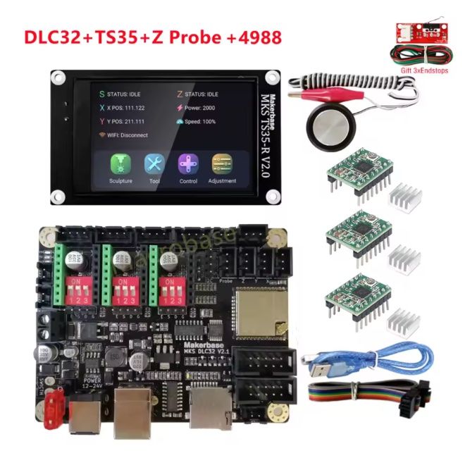 DLC32 TS35 4988 Probe für CNC Lasergravurmaschine (Neu und ...