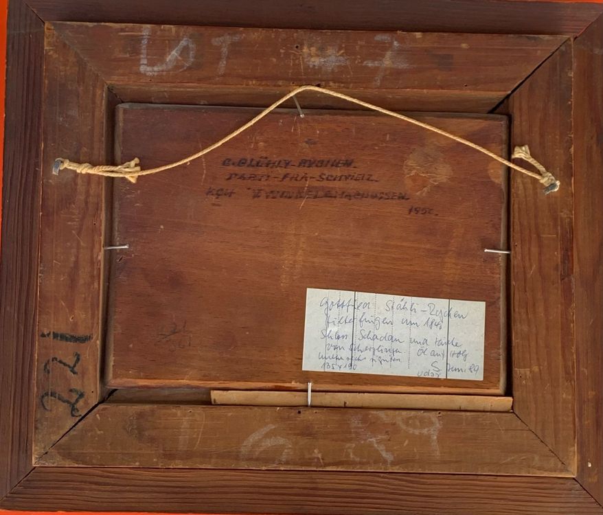 Veduten Gemälde mit schönem Ansicht &Beschriftet (Gebraucht) in Root für CHF 335 – mit Lieferung ...