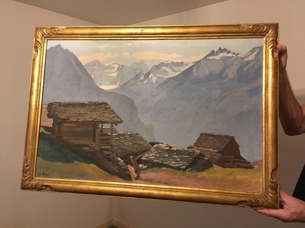 Walliser Landschaft von Paul Leon Bleger 1189-1936 (Gebraucht) in ...
