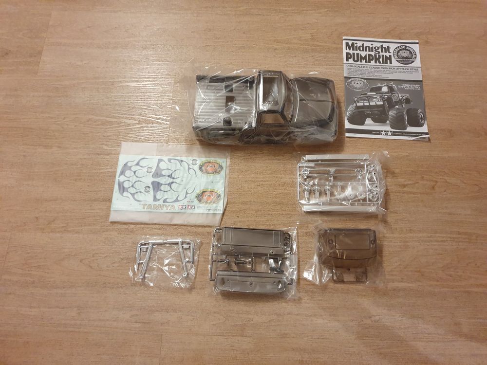 Tamiya Midnight Pumpkin Chrom Body Set (Neu und originalverpackt) in ...