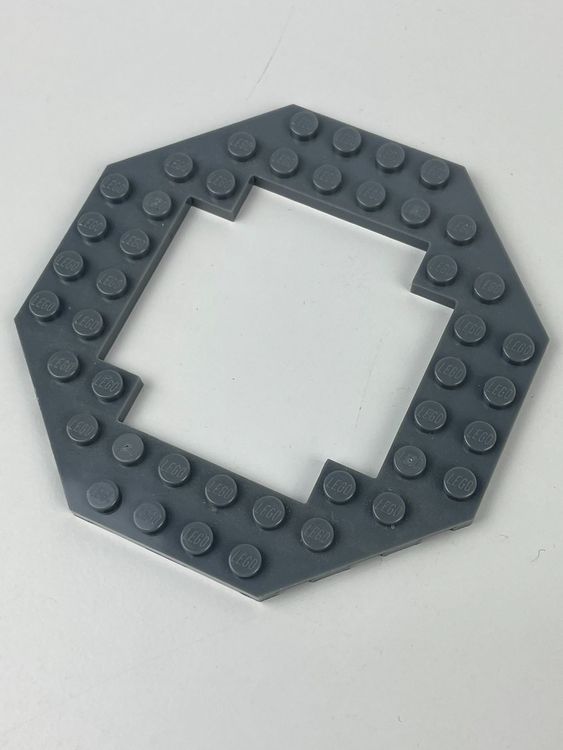 Lego Basic Platte 10x10 Oktagonal mit 6x6 Center 6063 (Gebraucht) in ...