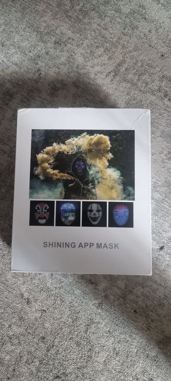 LED Maske / Shining App Mask (Gebraucht) in Niedergösgen für CHF 20 ...