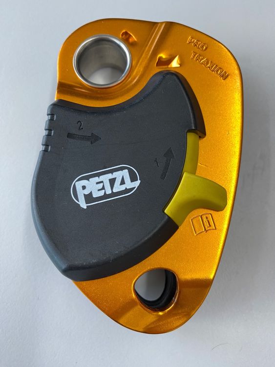Petzl P51A PRO TRAXION Umlenkrolle mit Rücklaufsperre (Gebraucht) in ...