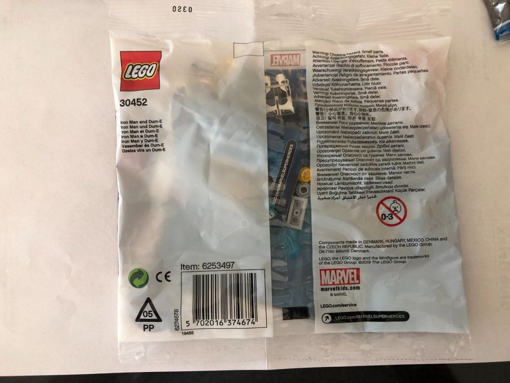 Lego Avengers 30452 Iron Man & Dum-E NEU (Neu und originalverpackt) in ...