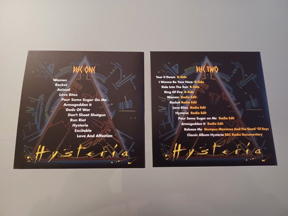 Def Leppard Hysteria Deluxe Box Set 5x CD + 2x DVD Rar | Acheter sur ...