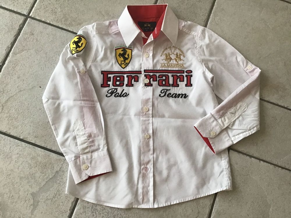 „FERRARI“ Hemd Gr.116-122, Brief 2.50 (Gebraucht) in Waltenschwil für ...