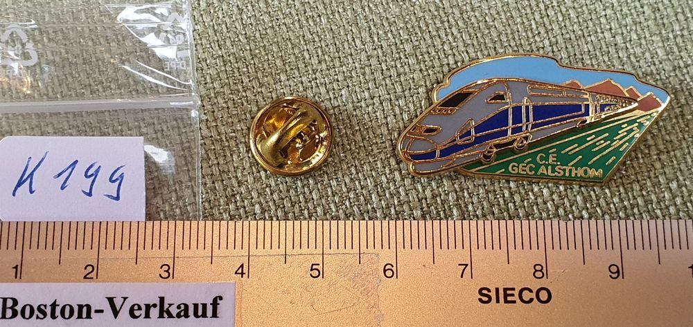 K199 - Pin Zug Train TGV CE GEC ALSTHOM (Gebraucht) in Reinach BL für CHF 3.5 – mit Lieferung ...