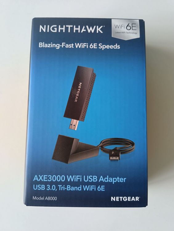 Netgear AXE3000 WiFi USB 3.0 - Tri-Band WiFi 6E - 802.11ax (Gebraucht ...