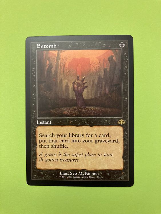 Retro Frame Entomb Dominaria Remastered NM | Kaufen auf Ricardo