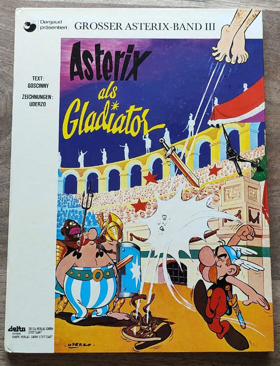 Asterix als Gladiator Comic Band III (Gebraucht) in Hochfelden für CHF 4 – mit Lieferung auf ...