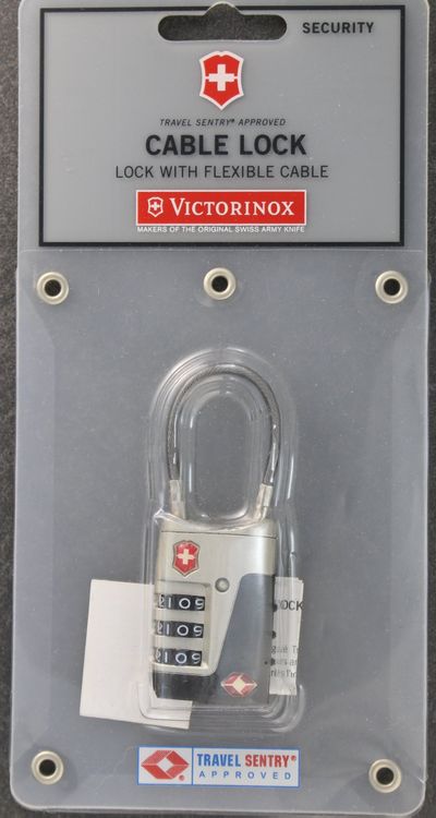Victorinox Travel Cabel Lock Schloss für Koffer o.ä. | Kaufen auf Ricardo
