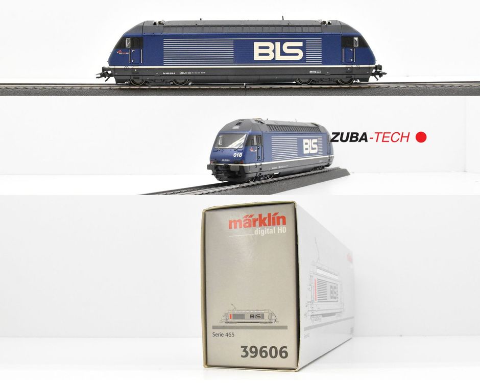 Märklin 39606 E-Lok Re 465 BLS, H0 WS Digital mit OVP | Kaufen auf Ricardo