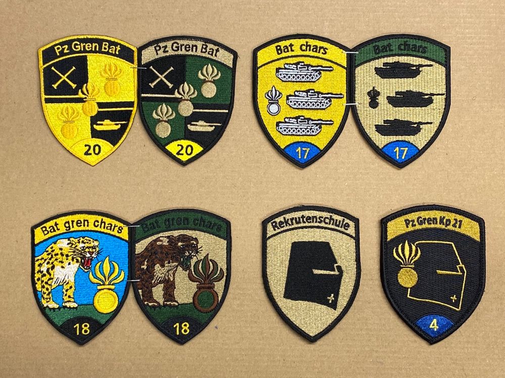 Patches Armee Pz Gren / Panzer (Gebraucht) in Blonay für CHF 18 – mit ...